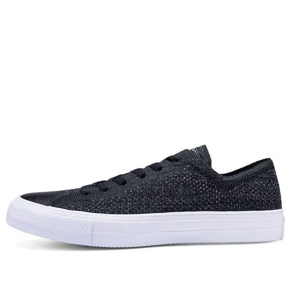 CONVERSE X Nike Chuck Taylor All Star Flyknit Low Top Sneakers - Black