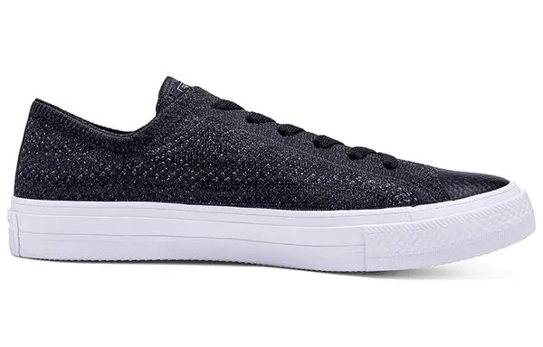 CONVERSE X Nike Chuck Taylor All Star Flyknit Low Top Sneakers - Black