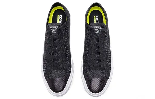 CONVERSE X Nike Chuck Taylor All Star Flyknit Low Top Sneakers - Black