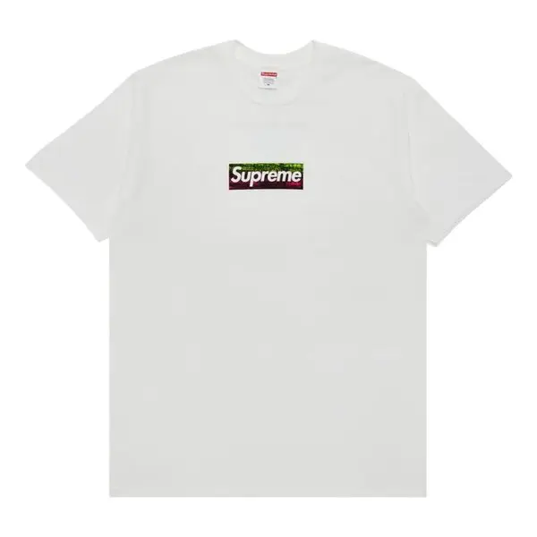 Supreme Los Angeles Fire Relief Box Logo T-shirt - White