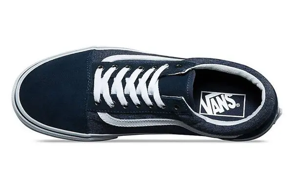 VANS Old Skool Suede & Suiting Lace-up Sneakers