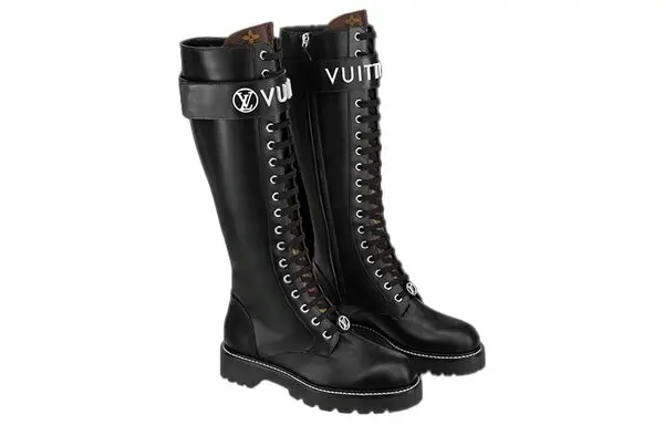 LOUIS VUITTON Territory Flat High Ranger Boots