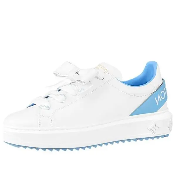 LOUIS VUITTON Time Out Sneakers - White/blue