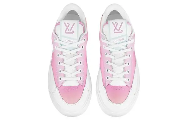LOUIS VUITTON Charlie Sneakers - Pink/white/brown