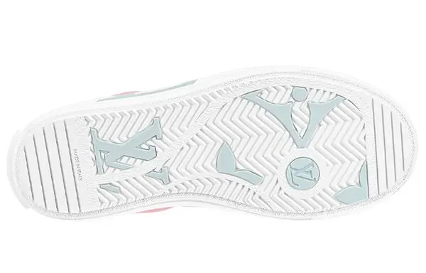 LOUIS VUITTON Charlie Sneakers - Pink/white/brown