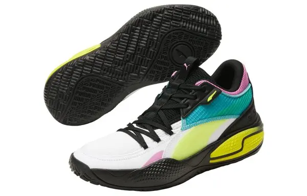 PUMA Court Rider Swxp Sneakers - White/yellow/black