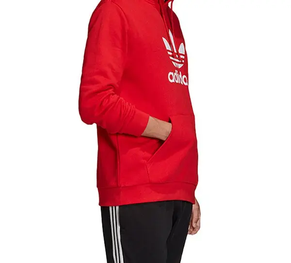 Adidas Originals Trefoil Hoodie - Pinkred