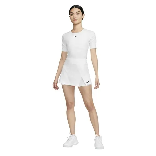 Nike Court Dri-fit Victory Tennis Skirt - White/black