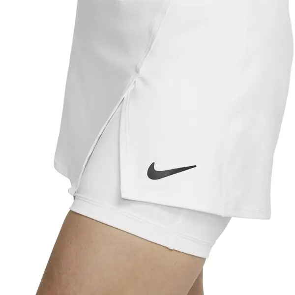Nike Court Dri-fit Victory Tennis Skirt - White/black