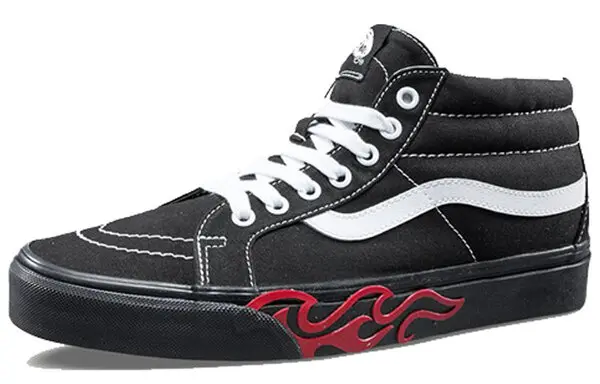 VANS Sk8-mid Flame Cut Out Sneakers