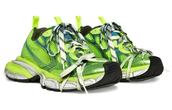 Balenciaga 3xl Sneakers - Green/black