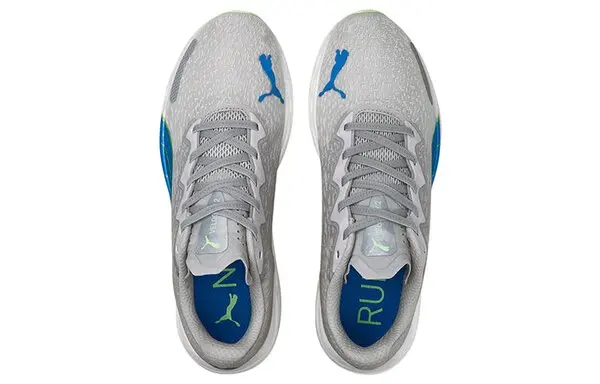 PUMA Velocity Nitro 2 Low Top Sneakers - Gray/blue