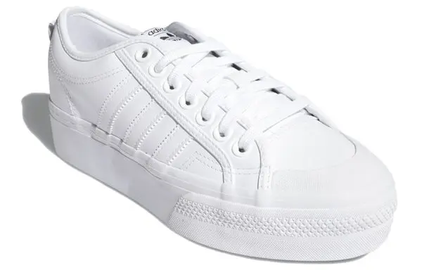 Adidas Nizza Platform Sneakers - White