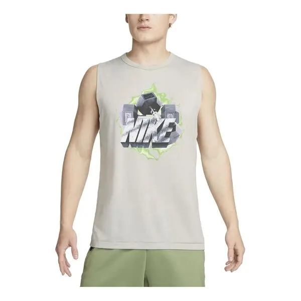 Nike Dri-fit Tank - Grey