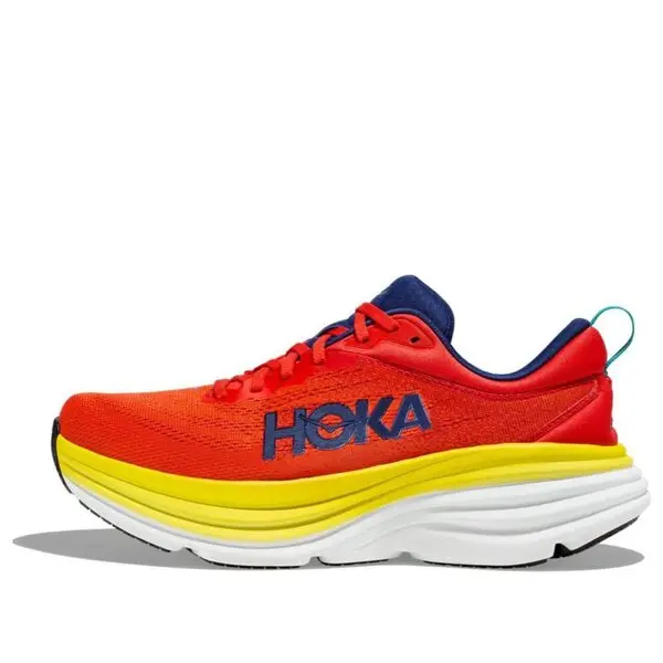 Hoka One One Bondi 8 - Red Alert/flame