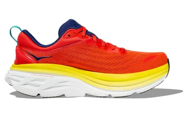 Hoka One One Bondi 8 - Red Alert/flame