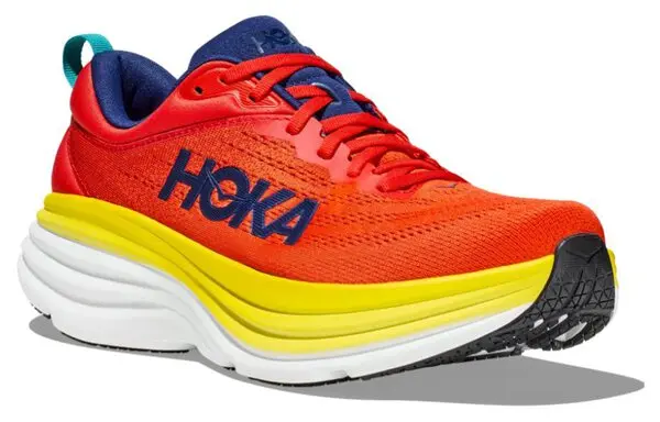 Hoka One One Bondi 8 - Red Alert/flame