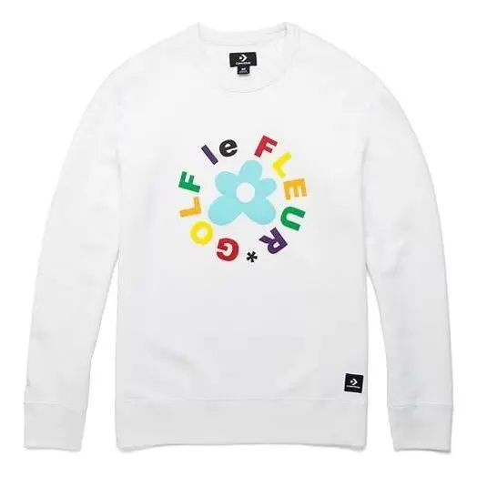 CONVERSE X Golf Le Fleur Crew Sweatshirt - White