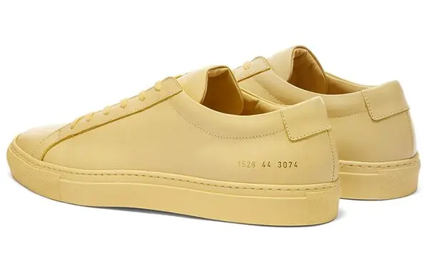 COMMON PROJECTS Achilles Low Sneakers - Yellow