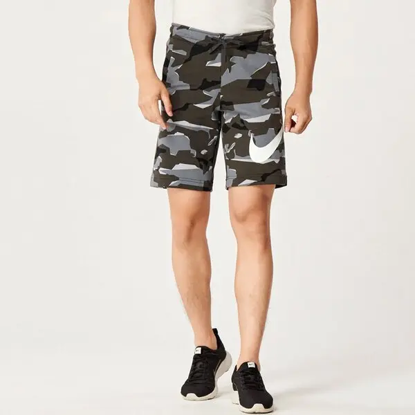 Nike Camouflage Logo Drawstring Shorts