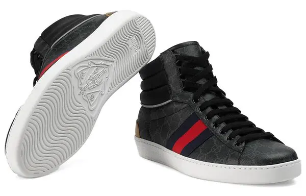 Gucci Ace Gg High Top Sneakers