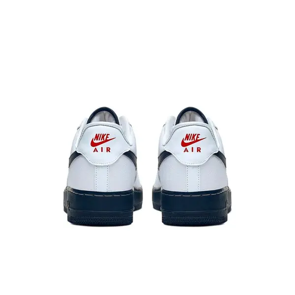 Nike Force 1 Low '07 Lv8 'usa' Sneakers - White/gold/blue