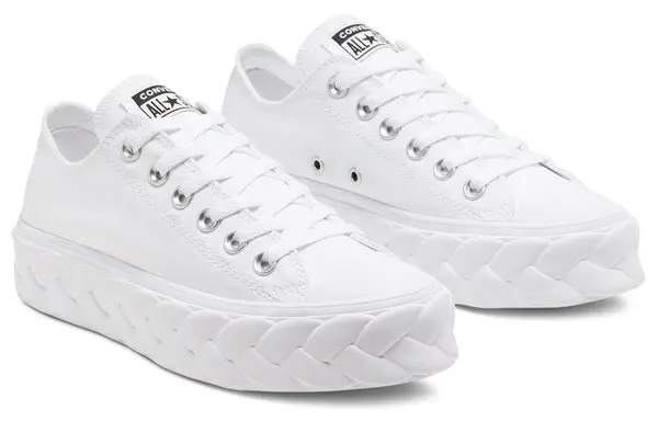 CONVERSE Chuck Taylor All Star Low Top Sneakers With Braided Sole