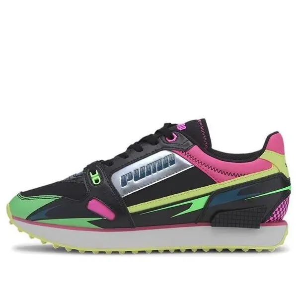 PUMA Mile Rider 'sunny Getaway' Athletic Shoes - Black