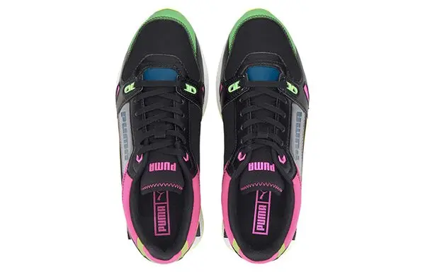 PUMA Mile Rider 'sunny Getaway' Athletic Shoes - Black