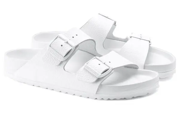 BIRKENSTOCK Arizona Leather Sandals - White