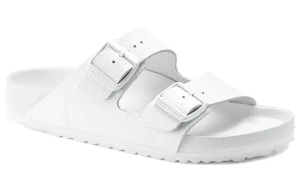 BIRKENSTOCK Arizona Leather Sandals - White