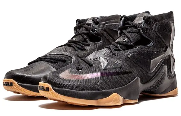 Nike Lebron 13 High Top Sneakers - Black
