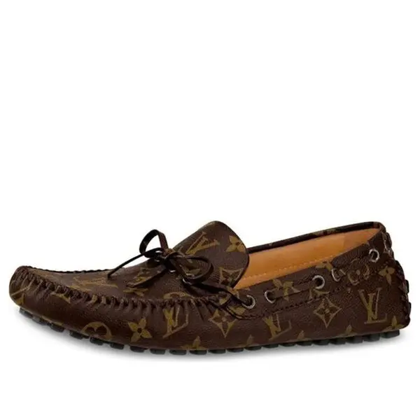 LOUIS VUITTON Monogram Arizona Moccasins