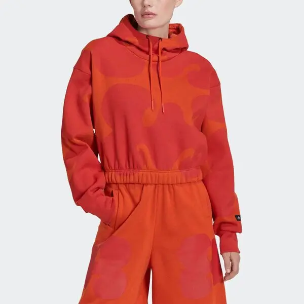 Adidas X Marimekko Cropped Hoodie
