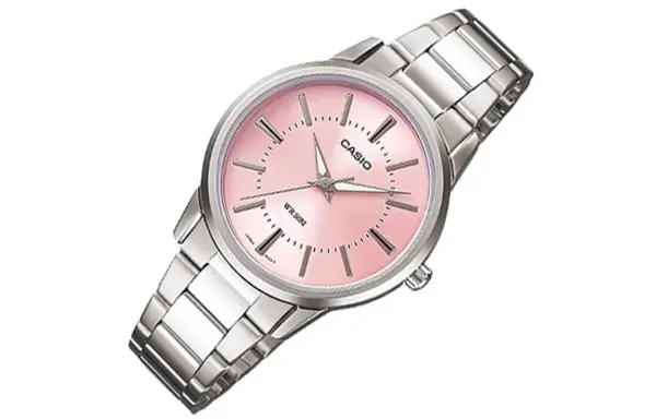 Casio Analog Stainless Steel Watch - Pink