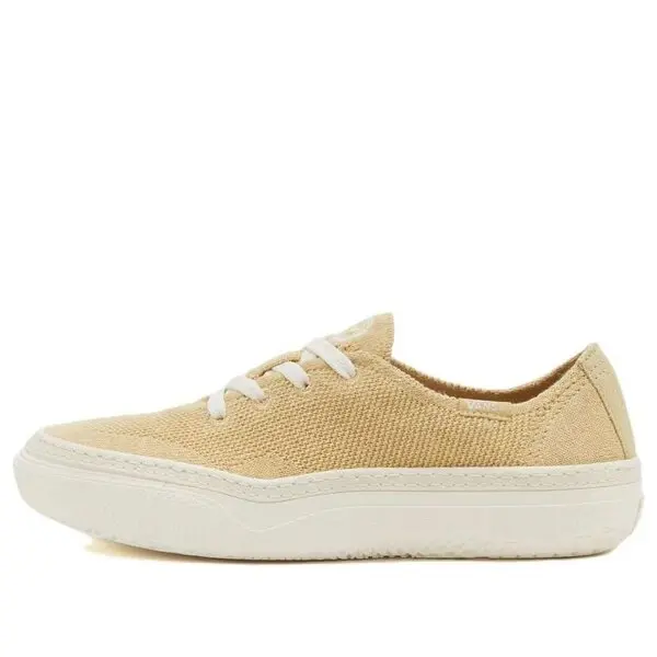 VANS Circle Vee Lace-up Sneakers - Yellow