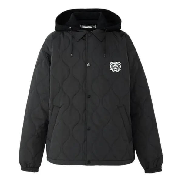 Onitsuka Tiger Quilted Jacket With Hood