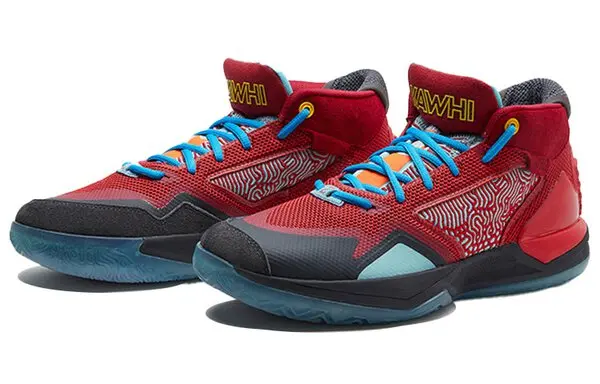 NEW BALANCE Kawhi High Top Sneakers - Black/red
