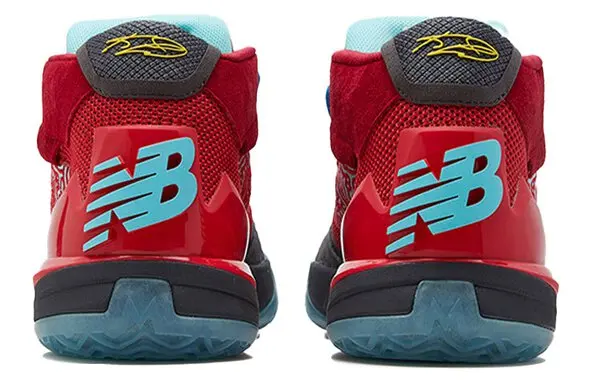 NEW BALANCE Kawhi High Top Sneakers - Black/red