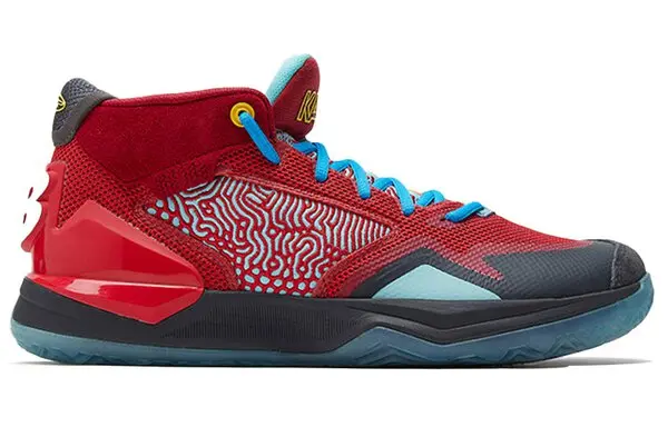 NEW BALANCE Kawhi High Top Sneakers - Black/red