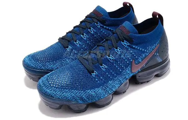 Nike Vapormax Flyknit 2 Athletic Sneakers - Blue