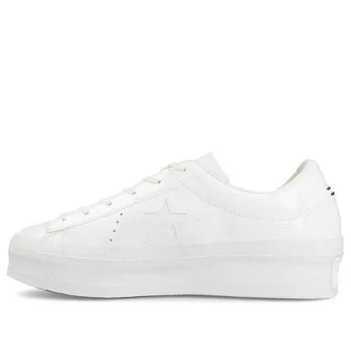 CONVERSE One Star Platform Low Vintage - White