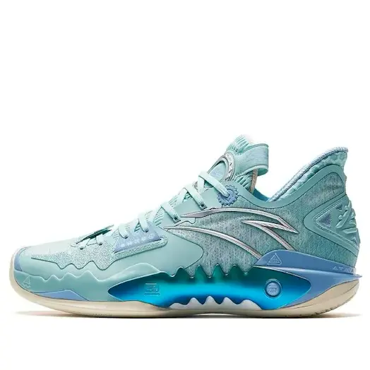 ANTA Shock Wave 5 Decomposition Sneakers - Blue/teal