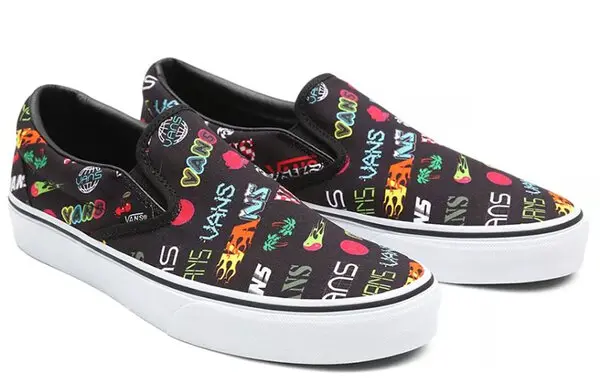 VANS Graphic Slip-on Sneakers