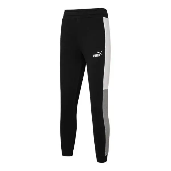 PUMA Fusion Hoodie Dark Denim Pants - Black