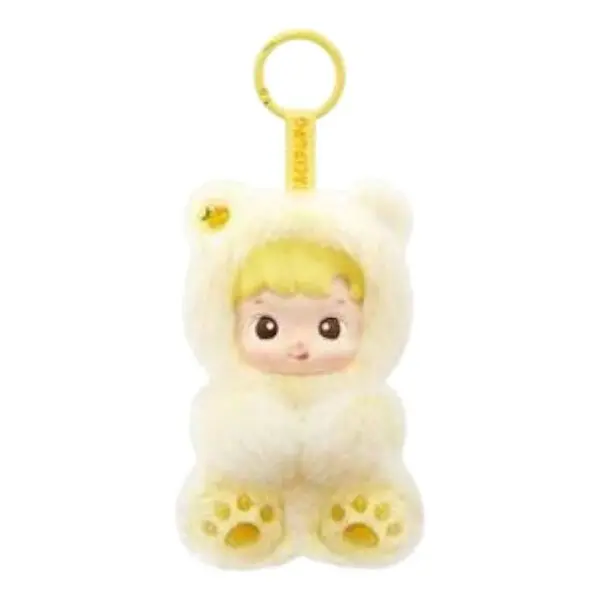 POP MART Hacipupu Gummy Bear Vinyl Plush Pendant 'pineapple Flavor - Multi-color