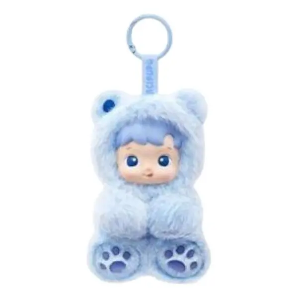 POP MART Hacipupu Gummy Bear Vinyl Plush Pendant 'blueberry Flavor - Multi-color