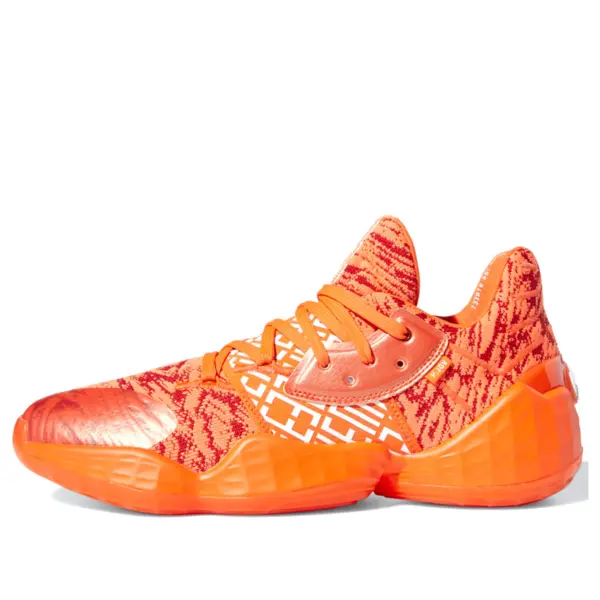 Adidas Harden Volume 4 "solar Red" Sneakers - Orange