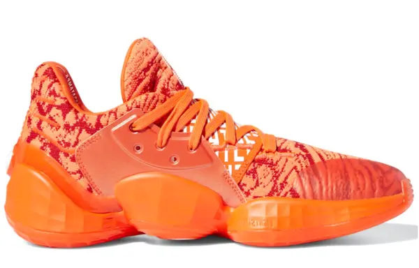 Adidas Harden Volume 4 "solar Red" Sneakers