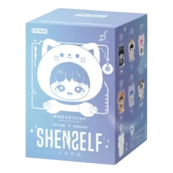 POP MART Zhou Shen Shenself Vinyl Plush Doll Pendant Sealed Case - Multi-color